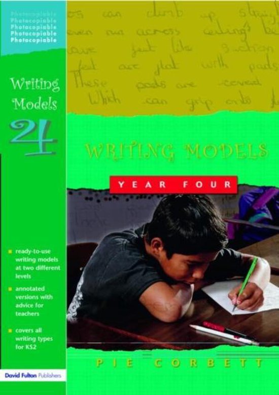 Writing Models Year 4 | 9781843120957 | Pie Corbett | Boeken | bol.com