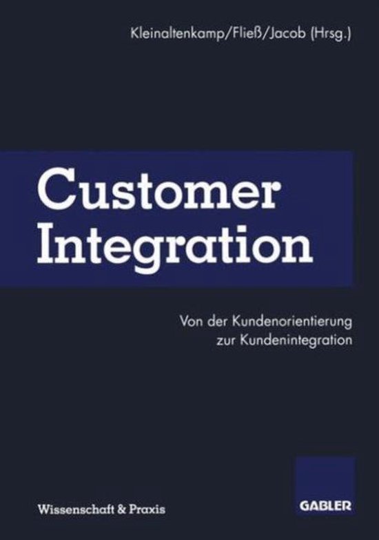 Customer Integration | 9783409129060 | Boeken | bol