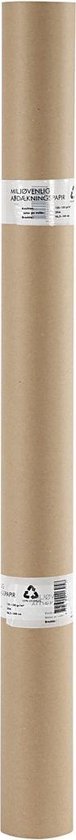 Kraft Papier Op Rol, B: 96 cm, 130 gr, Bruin, 30 M, 1 Rol | bol