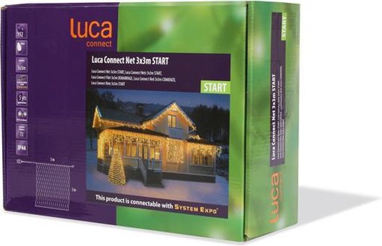 Luca Lighting Connect XP Kerst Netverlichting met 200 LED Lampjes ...