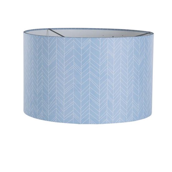 Little Dutch Ronde Hanglamp - 20 x 30 cm - Silhouette - Blauwe Blaadjes ...