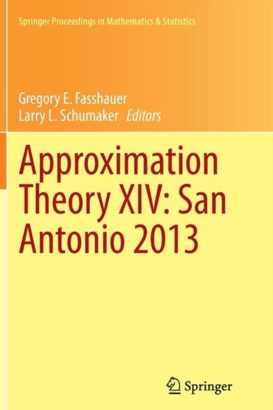 Approximation Theory XIV | 9783319346946 | Boeken | bol.com