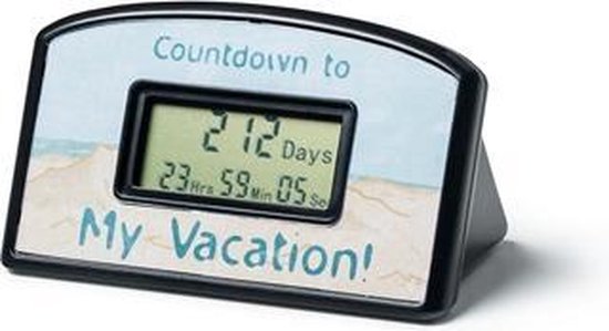 Aftelklok vakantie | bol