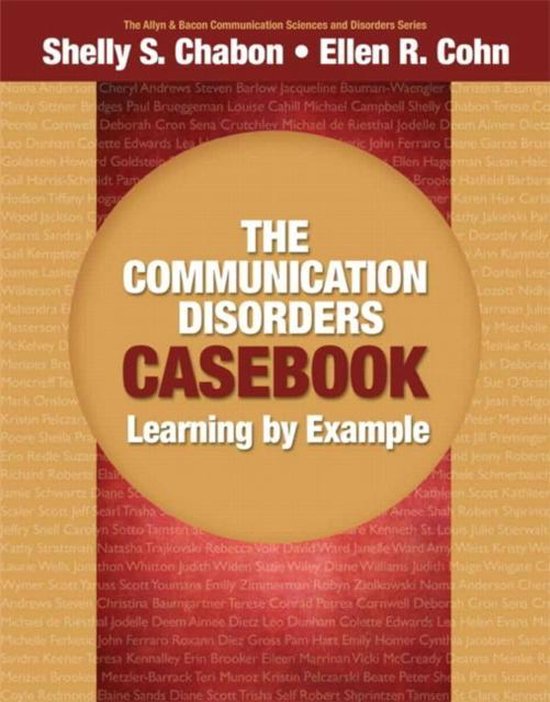 Communication Disorders Casebook | 9780205610129 | Shelly Chabon ...
