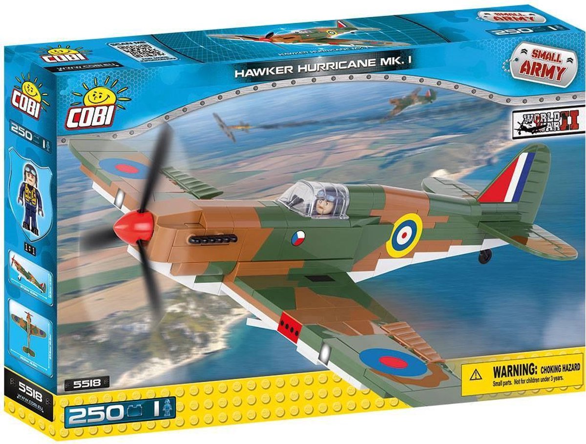 Cobi 250 Pcs Small Army /5518/ Hawker Hurricane Mk.I | bol.com