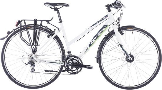 Corratec Shape Urban One damesfiets groen/wit Framemaat 40 cm | bol.com