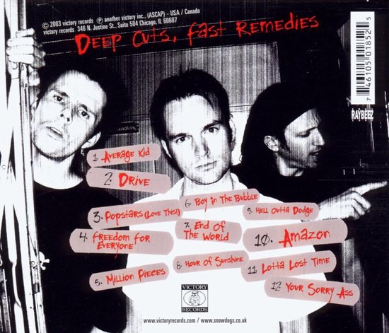 Deep Cuts Fast Remedies, Snowdogs | CD (album) | Muziek | bol.com