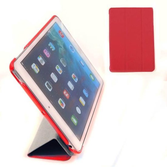 """Apple iPad Mini 1, 2, 3 Smart Cover met Achterkant Back Cover Red ...