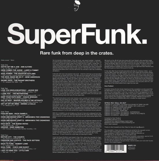 Super Funk, various artists | LP (album) | Muziek | bol