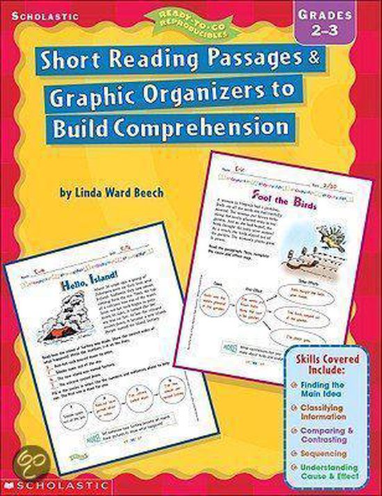 Short Reading Passages & Graphic Organizers to Build Comprehension ...