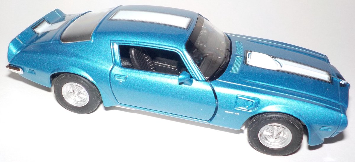 1972 PONTIAC FIREBIRD TRANS AM Welly 43735F blauw | bol.com