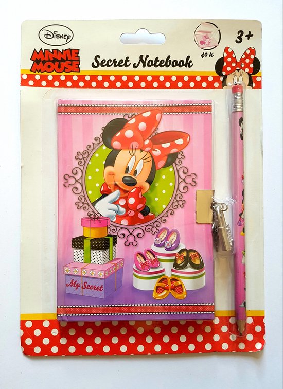 Disney Secret notebook dagboek Minnie Mouse | bol.com