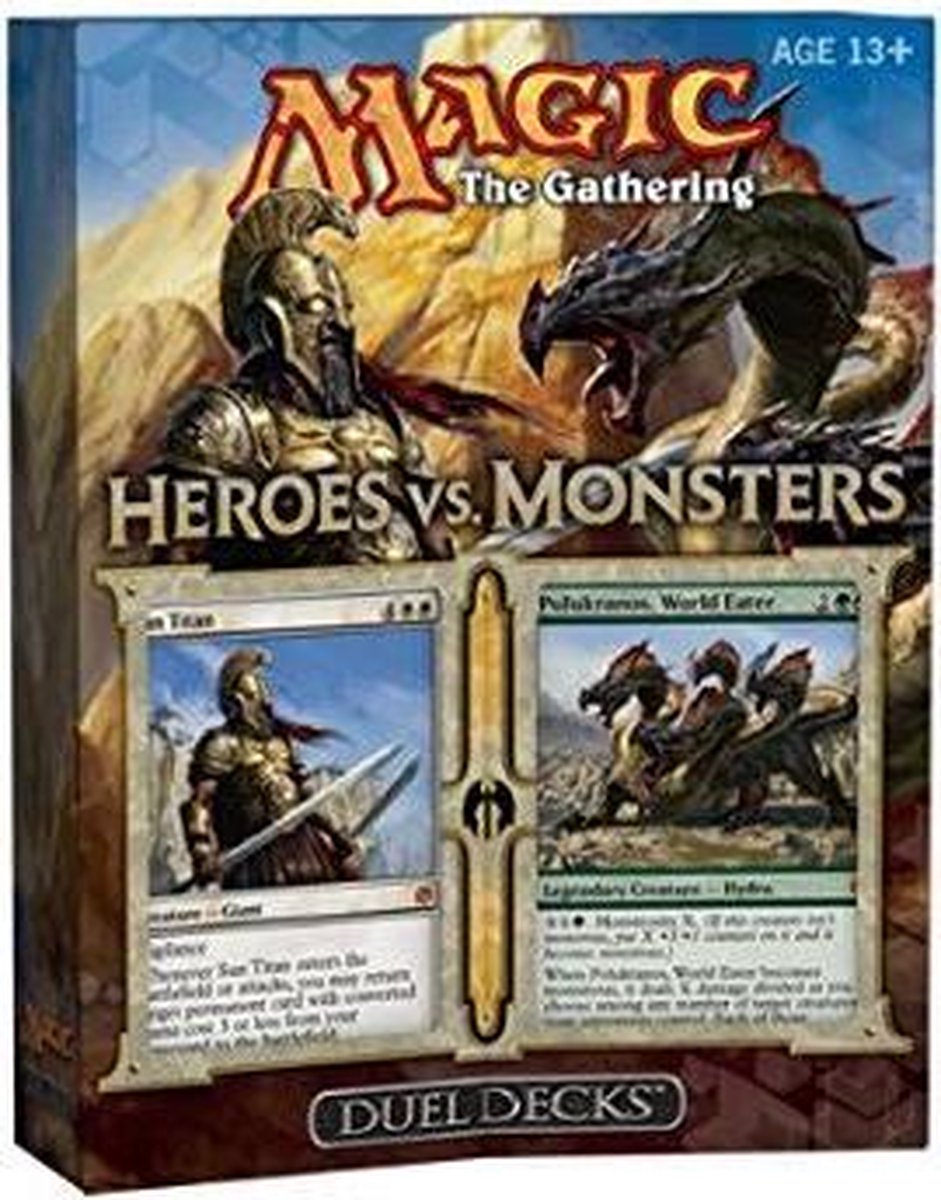 Magic The Gathering Duel Deck Heroes Vs Monsters Games