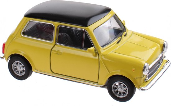 Welly Schaalmodel Mini Cooper 1300 Geel 10 X 5 X 4 Cm | bol.com