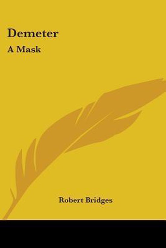 Demeter, Robert Bridges | 9781432670184 | Boeken | bol