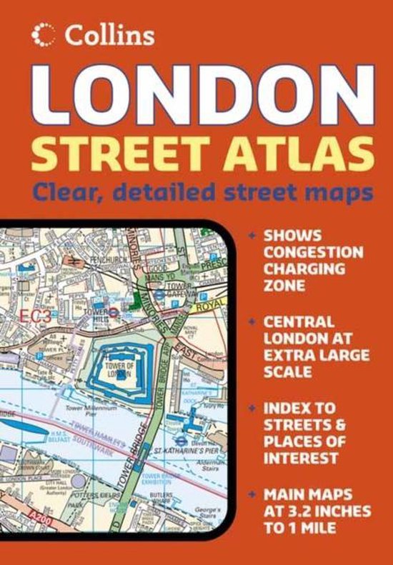 London Street Atlas, Collins Atlas | 9780007204281 | Boeken | bol.com