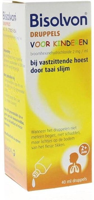Bisolvon Drops Child 40 Ml | bol.com