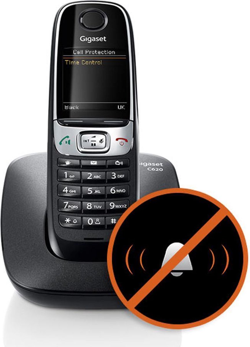 Gigaset C620A - Duo DECT telefoon met antwoordapparaat - Zwart | bol.com