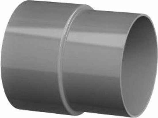 Wavin HWA fitt -buis, PVC, wit, 80mm, uitvoering trompstuk ...