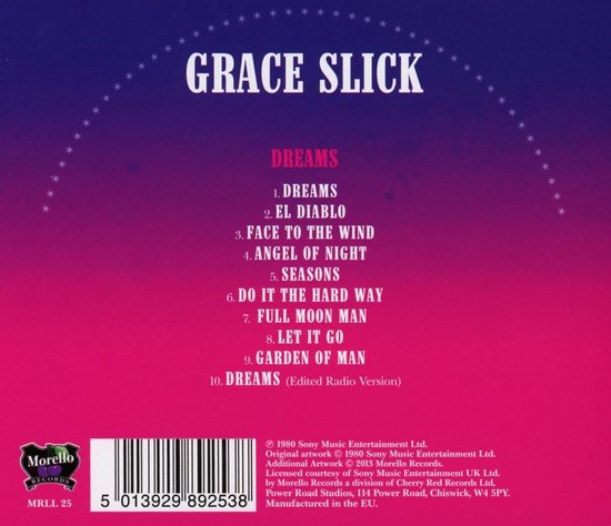 Dreams, Grace Slick | CD (album) | Muziek | bol