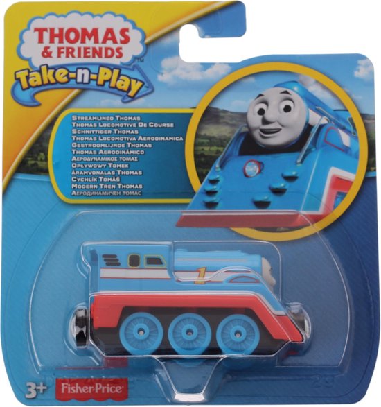 Fisher-price Thomas & Friends Take-n-play Thomas 8 Cm Blauw | bol.com