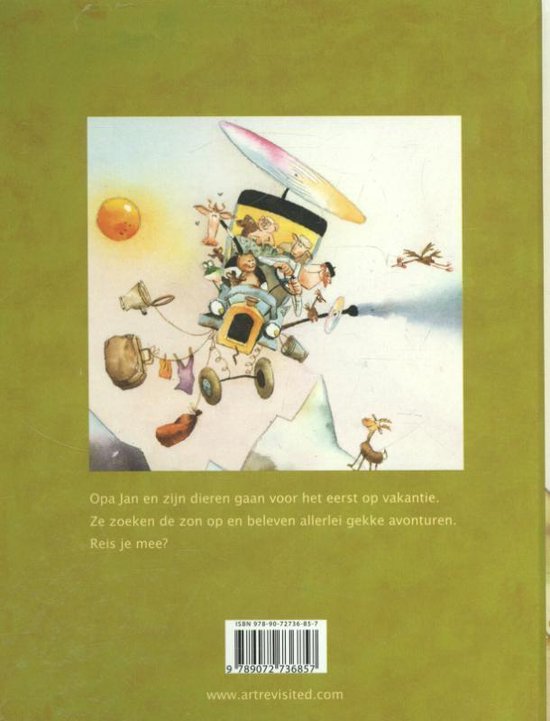 Opa Jan gaat op vakantie - Marius van Dokkum - gekke avonturen | bol