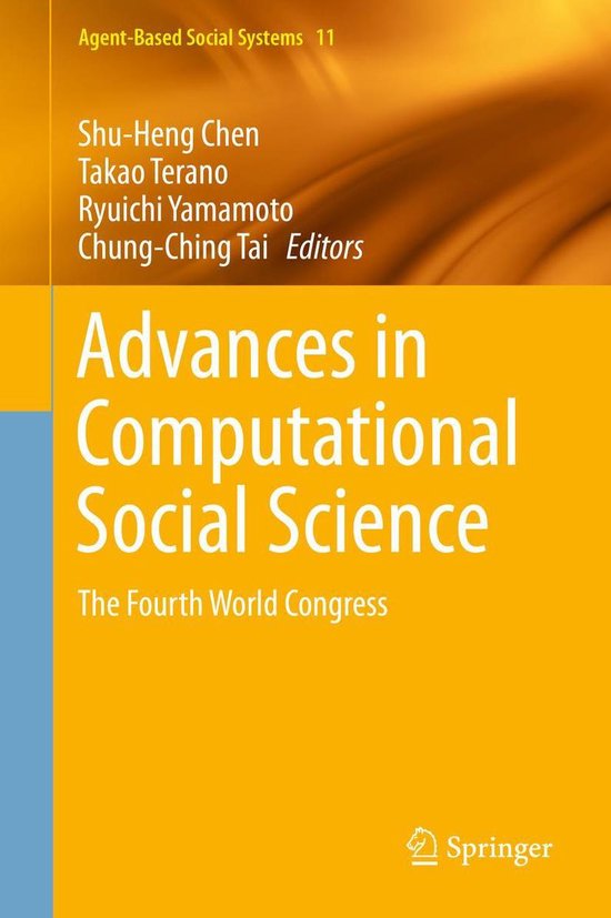 Agent-Based Social Systems 11 - Advances in Computational Social Science (ebook) |... | bol.com