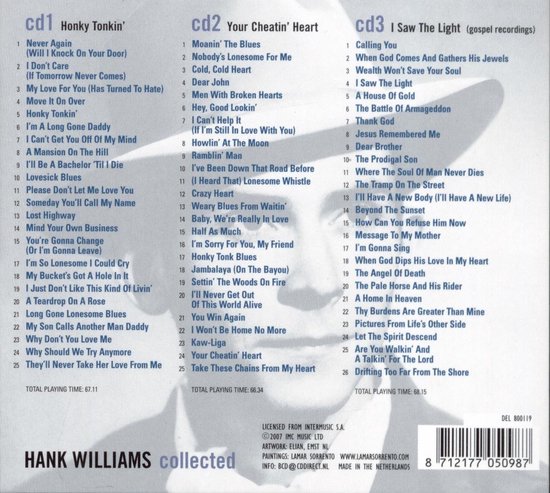 Collected, Hank Williams | CD (album) | Muziek | bol.com