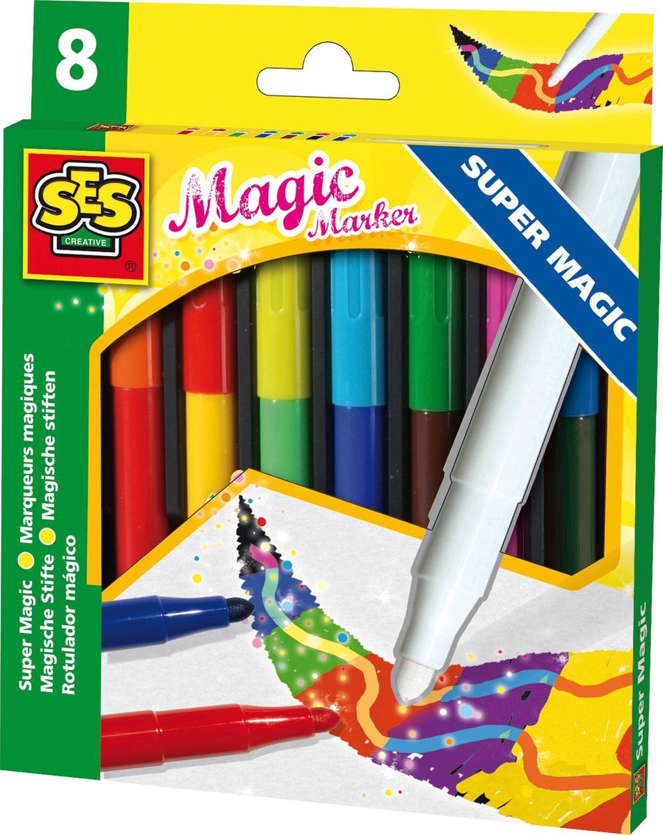 bol.com | Ses Magische stiften maxi - 7 stuks