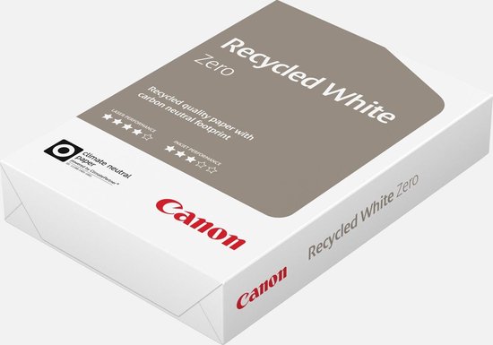 Canon White Zero A4 80 gram - Klimaat Neutraal Print Papier - Pak 500 ...
