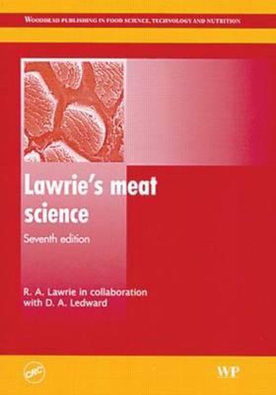Lawrie's Meat Science | 9780849387265 | Ra Lawrie | Boeken | bol.com