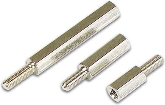 METALEN AFSTANDSBUS 30mm M3 - MANNELIJK / VROUWELIJK (BUS3FM30) | bol.com