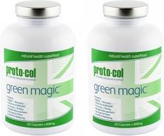 Green Magic Capsules - Mix van Spirulina & Chlorella ...