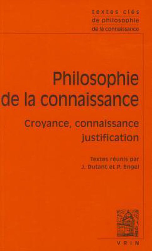 Philosophie De La Connaissance | 9782711616664 | Laurence Bonjour ...