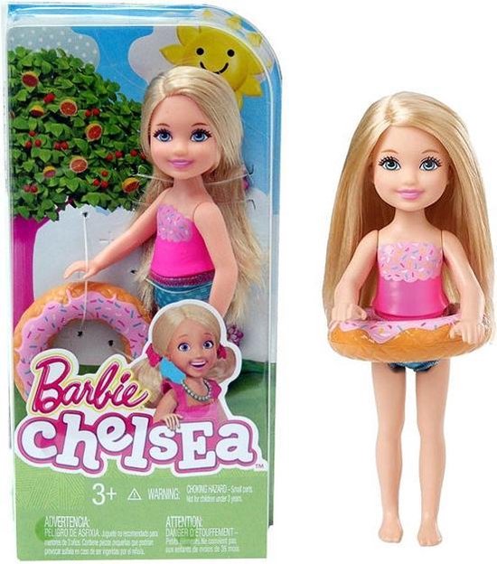 Barbie Chelsea met zwemband en badpak | bol