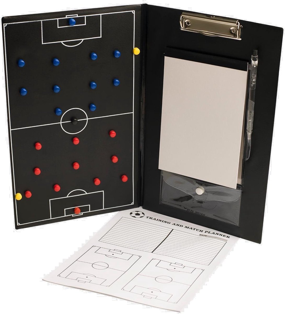 Agility Sports Coachmap Voetbal Magnetisch 44 Cm Zwart | bol.com