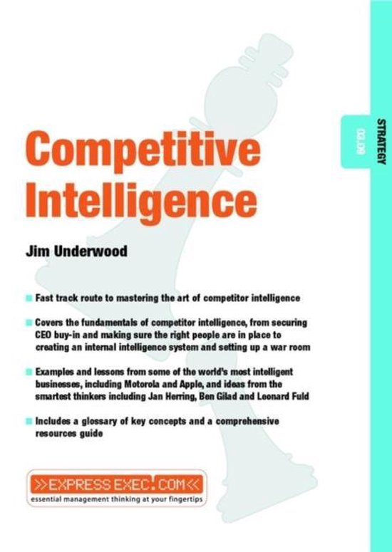 Competitive Intelligence | 9781841122267 | Jim Underwood | Boeken | bol.com