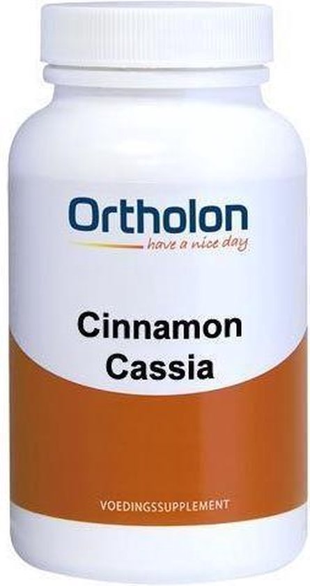 Ortholon Cinnamon Cassia Capsules 60 vegicaps | bol.com