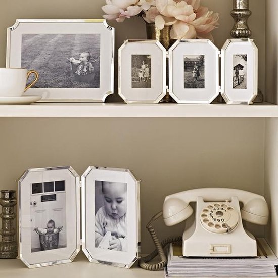 Double Silver Photo Frame | bol.com