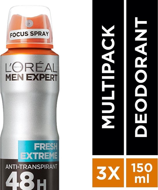 X3 ME Deo Fresh Extreme Spray | bol
