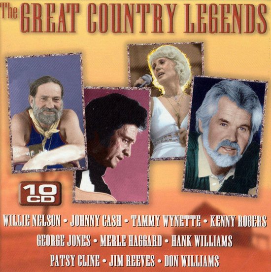 Great Country Legends, various artists | CD (album) | Muziek | bol.com