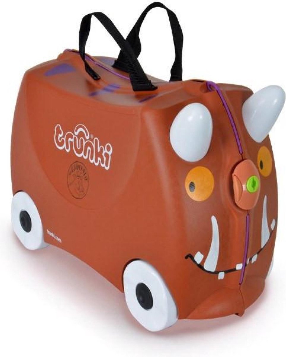 Trunki Ride-On Gruffalo Kinderkoffer - 46 cm - Bruin | bol.com