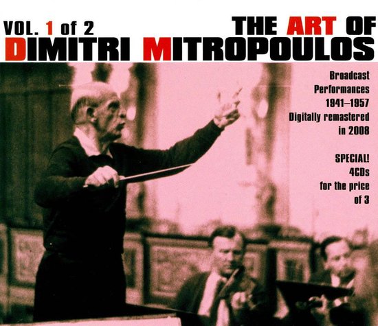 Mitropoulos Vol. 1., Dimitri-Conductor Mitropoulos | Muziek | bol