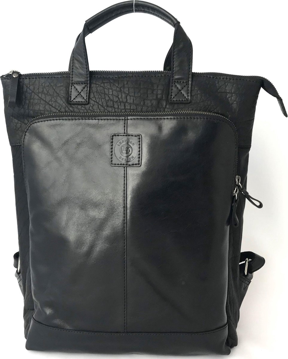 Leather Design - Rugtas Dames leer laptoptas 13 inch macbook air ...