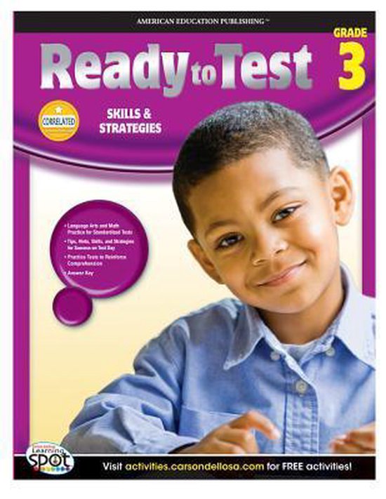 Ready to Test, Grade 3 | 9781609965358 | Boeken | bol