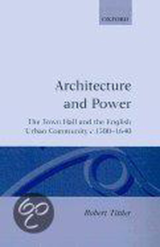 Architecture and Power, Robert Tittler | 9780198202301 | Boeken | bol
