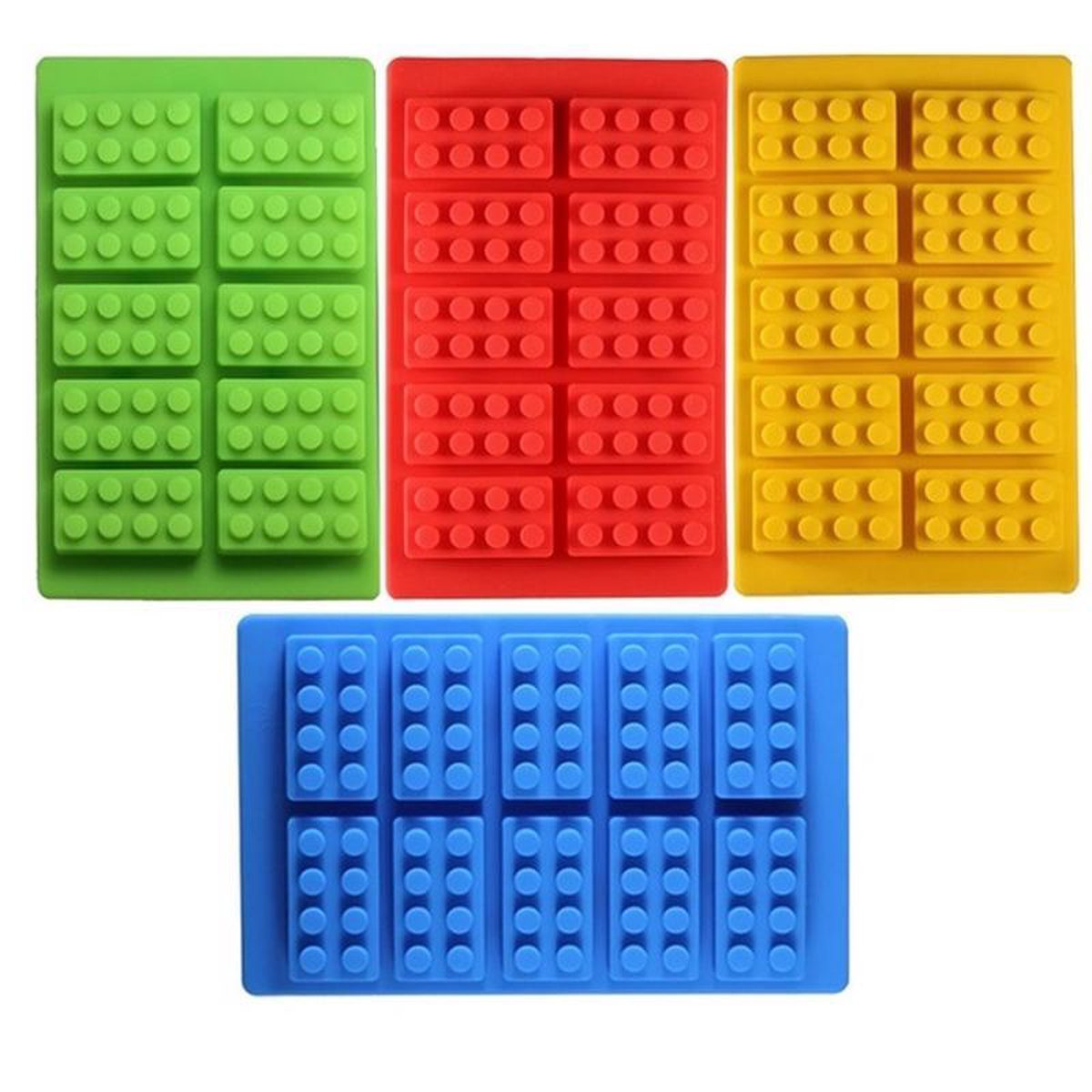 Siliconen LEGO Blokjes Vorm | bol.com