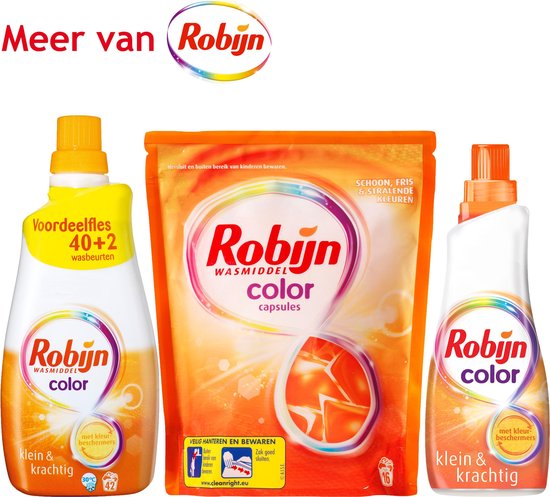 Robijn Color - 16 Capsules - Wasmiddel | bol.com