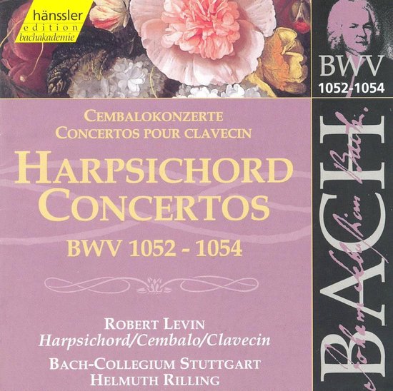 Bach: Harpsichord Concertos BWV 1052-1054 / Robert Levin et al, Helmuth ...