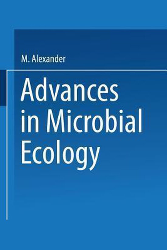 Advances in Microbial Ecology | 9781461582939 | Boeken | bol.com